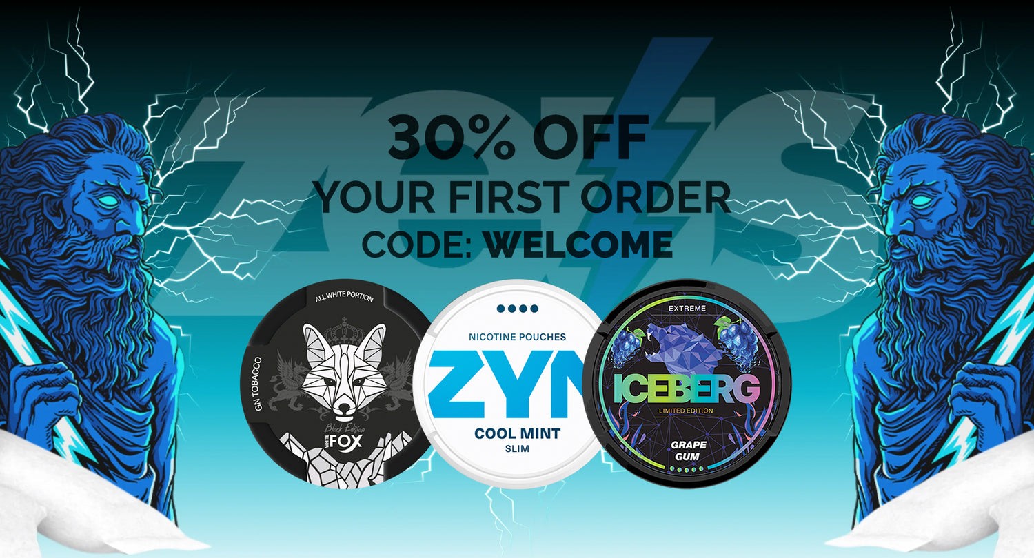 Buy Nicotine Pouches Online | Worldwide Shipping - SNUSGODS